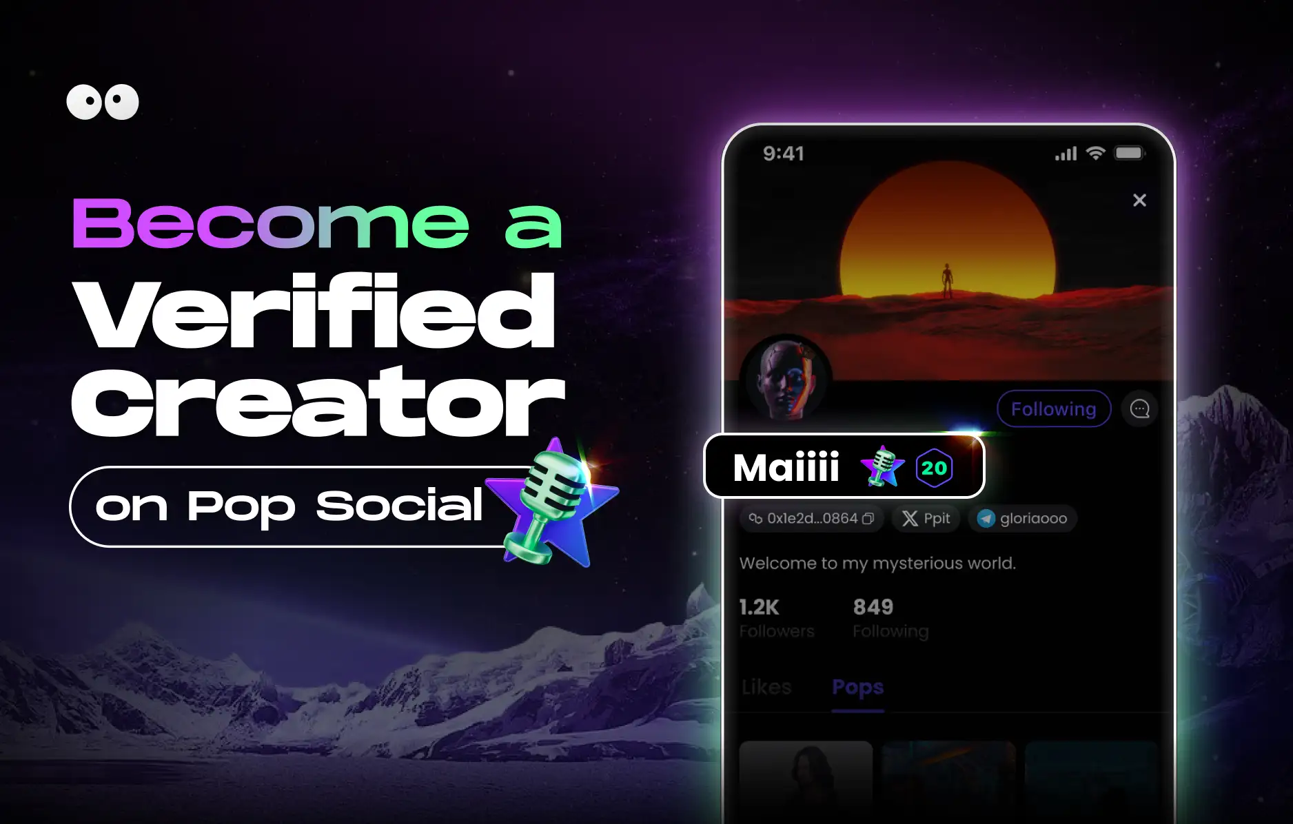 Pop Stars Assemble: How To Become a Verified Creator on Pop Social