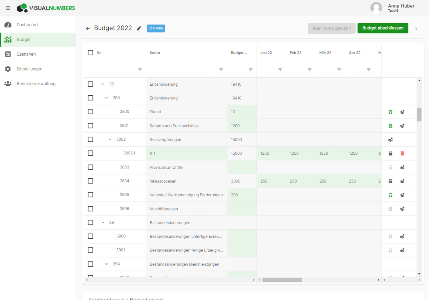 xappido Kundenportal | VisualNumbers