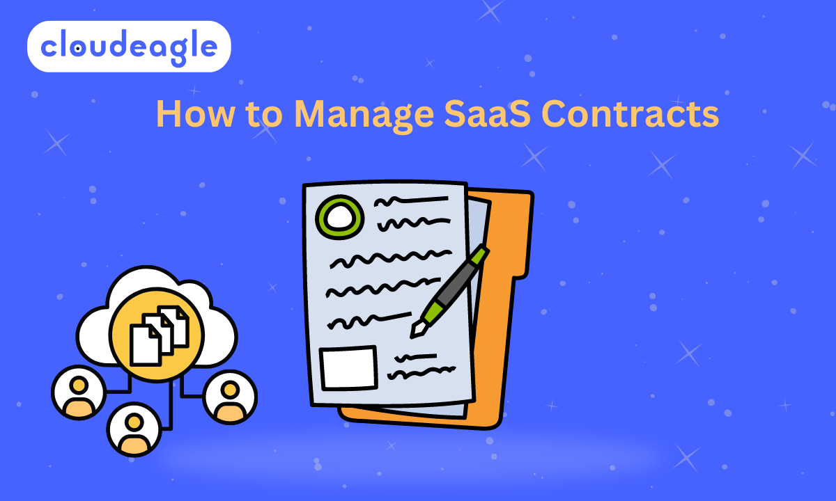 Managing SaaS Contracts using Contract Management Software | CloudEagle