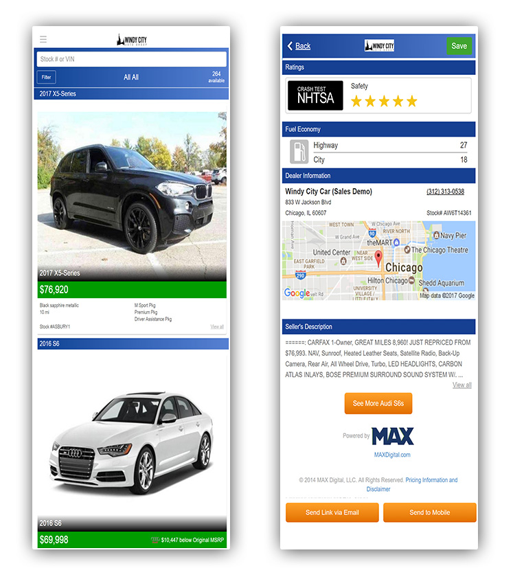 ACV Max Re-Designs Digital Showroom | Digital Retailing
