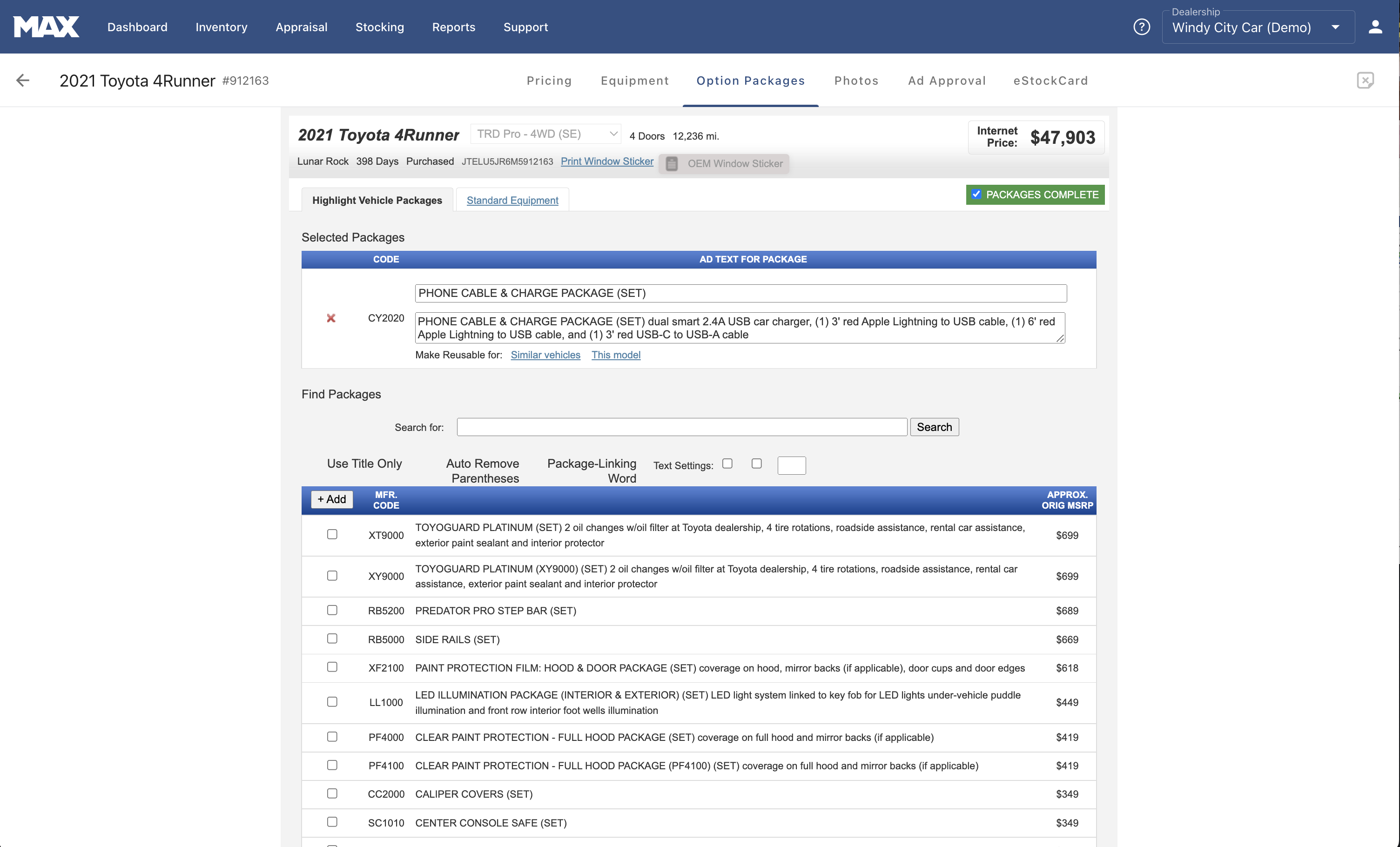 Used Car Value Appraisal Tool | Trade-in Valuation | MAX My Trade