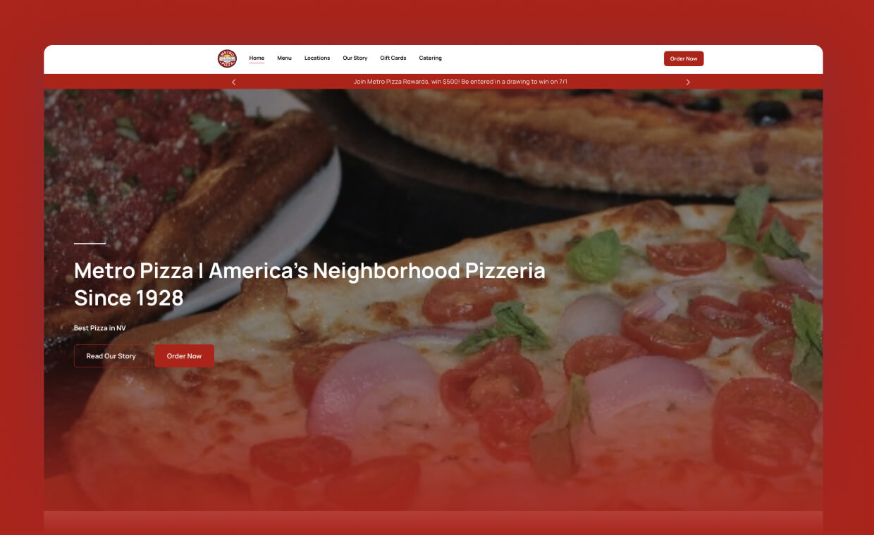 How Metro Pizza increased direct online sales by $10,000/m by swapping ...