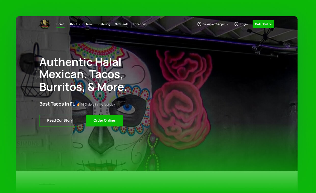 How Talkin Tacos increased direct online sales to $120,000/m by using ...