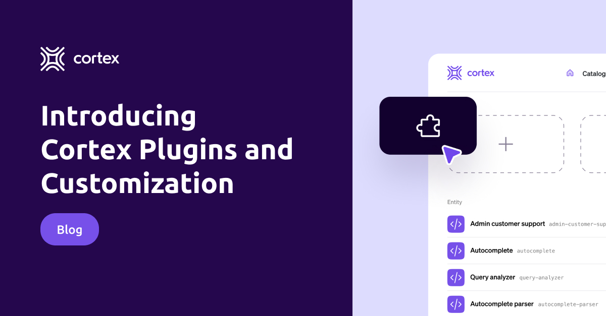 Introducing Cortex Plugins and Customization | Cortex