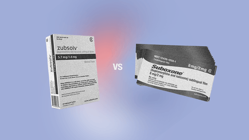 Zubsolv: Medications for Opioid Addiction | Zubsolv vs. Suboxone