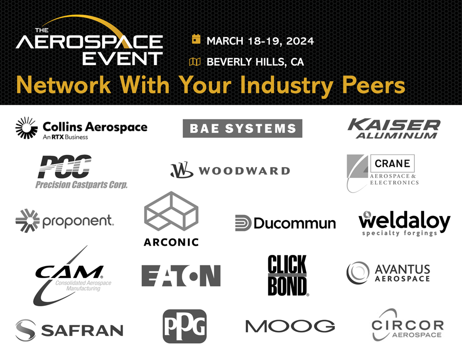 Still Time to Register for The Aerospace Event in Beverly Hills