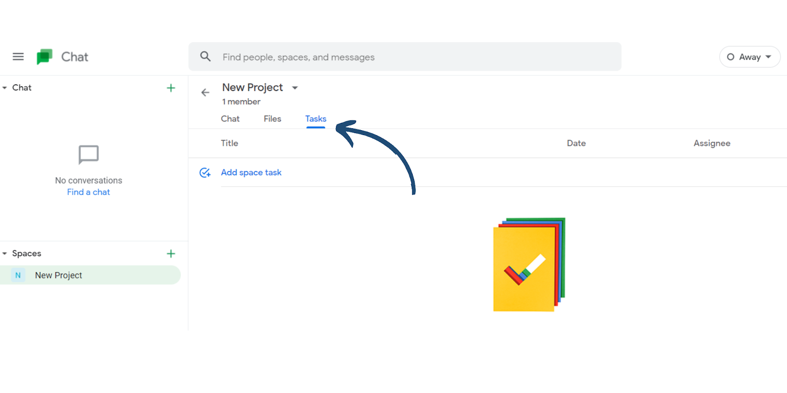 Create and Assign Tasks in Google Chat | Clockwise