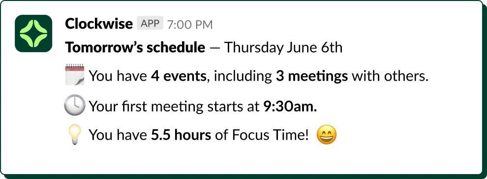 Top Slack AI Integrations | Clockwise | Clockwise