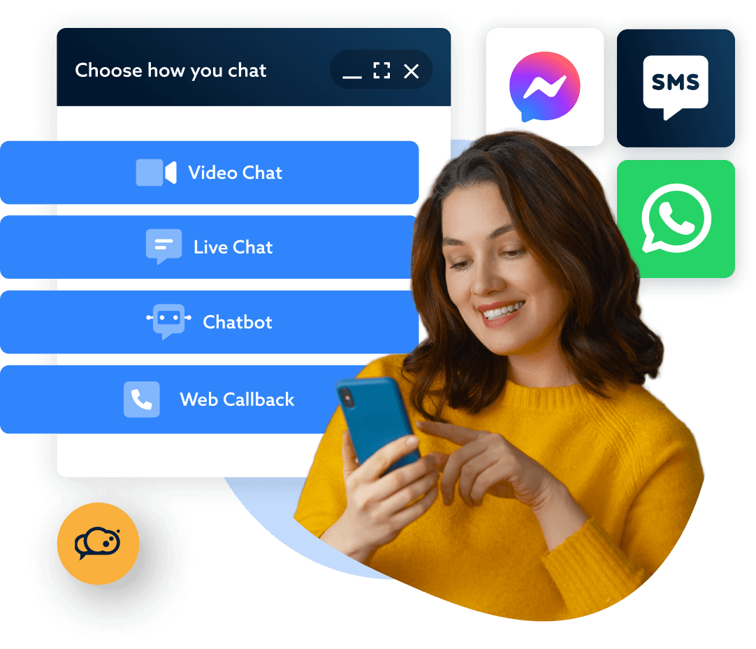 Video Chat, Live Chat, Chatbot, Cobrowsing Software | Talkative