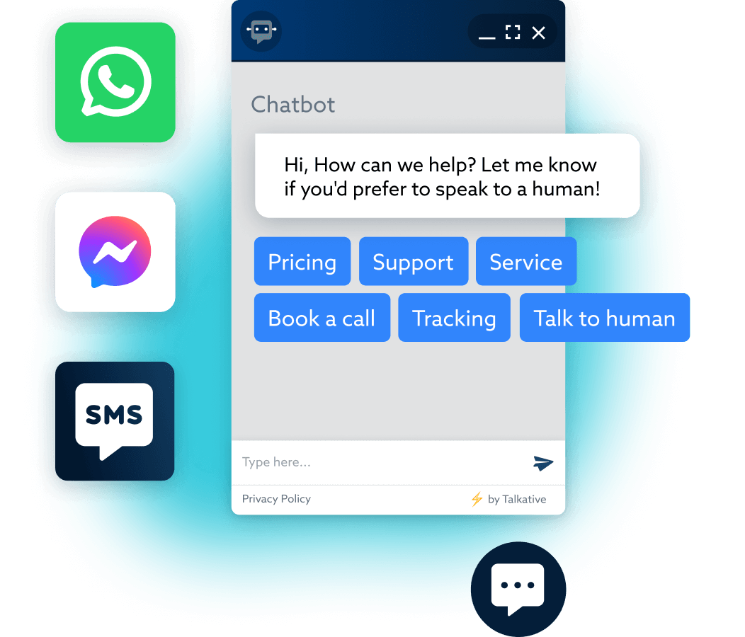 Video Chat, Live Chat, Chatbot, Cobrowsing Software | Talkative