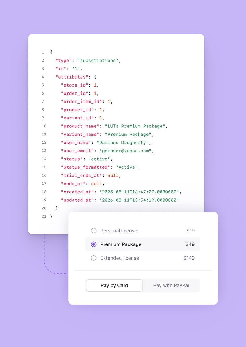 Usage-based Billing • Lemon Squeezy