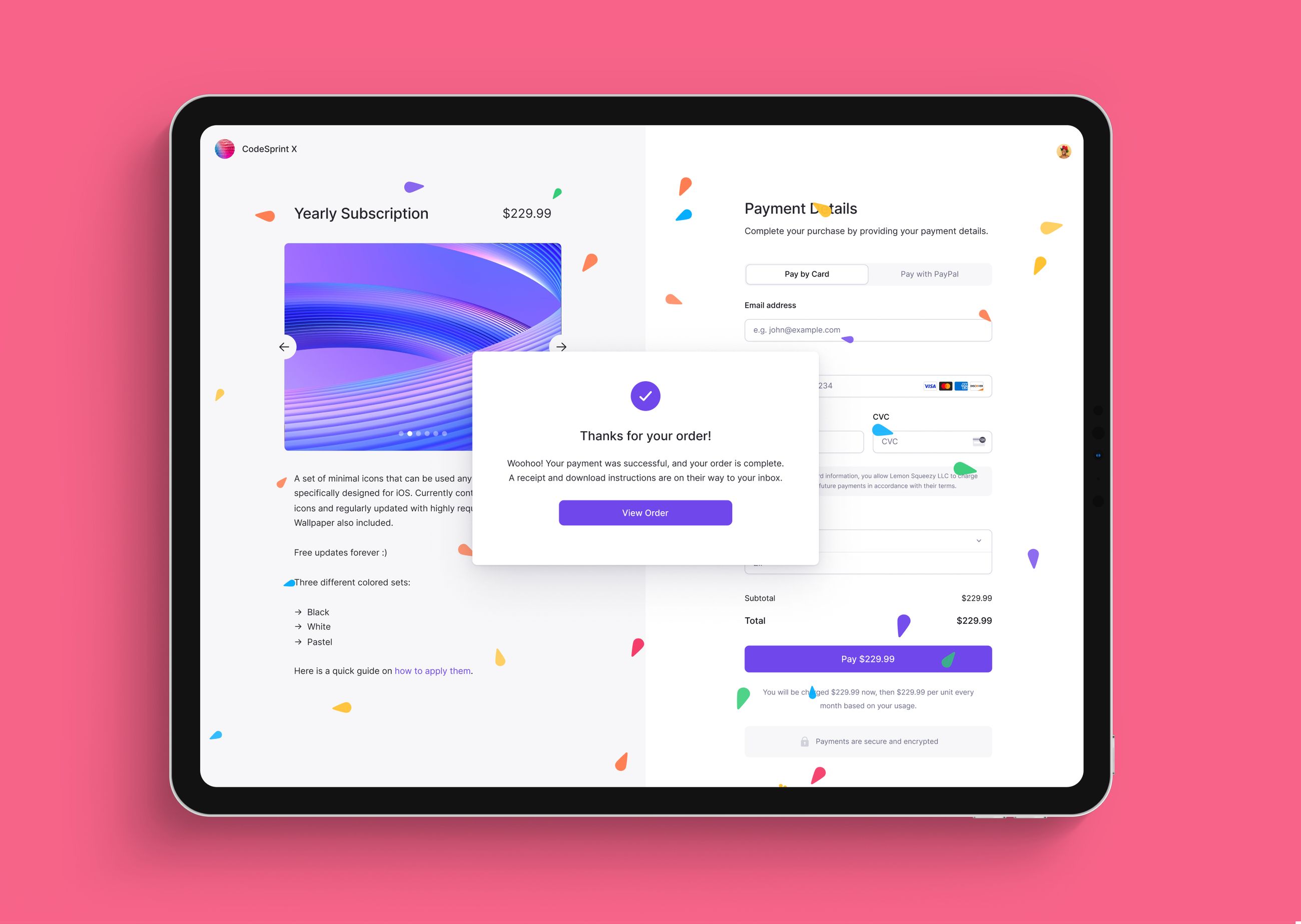 Hosted Checkouts • Lemon Squeezy