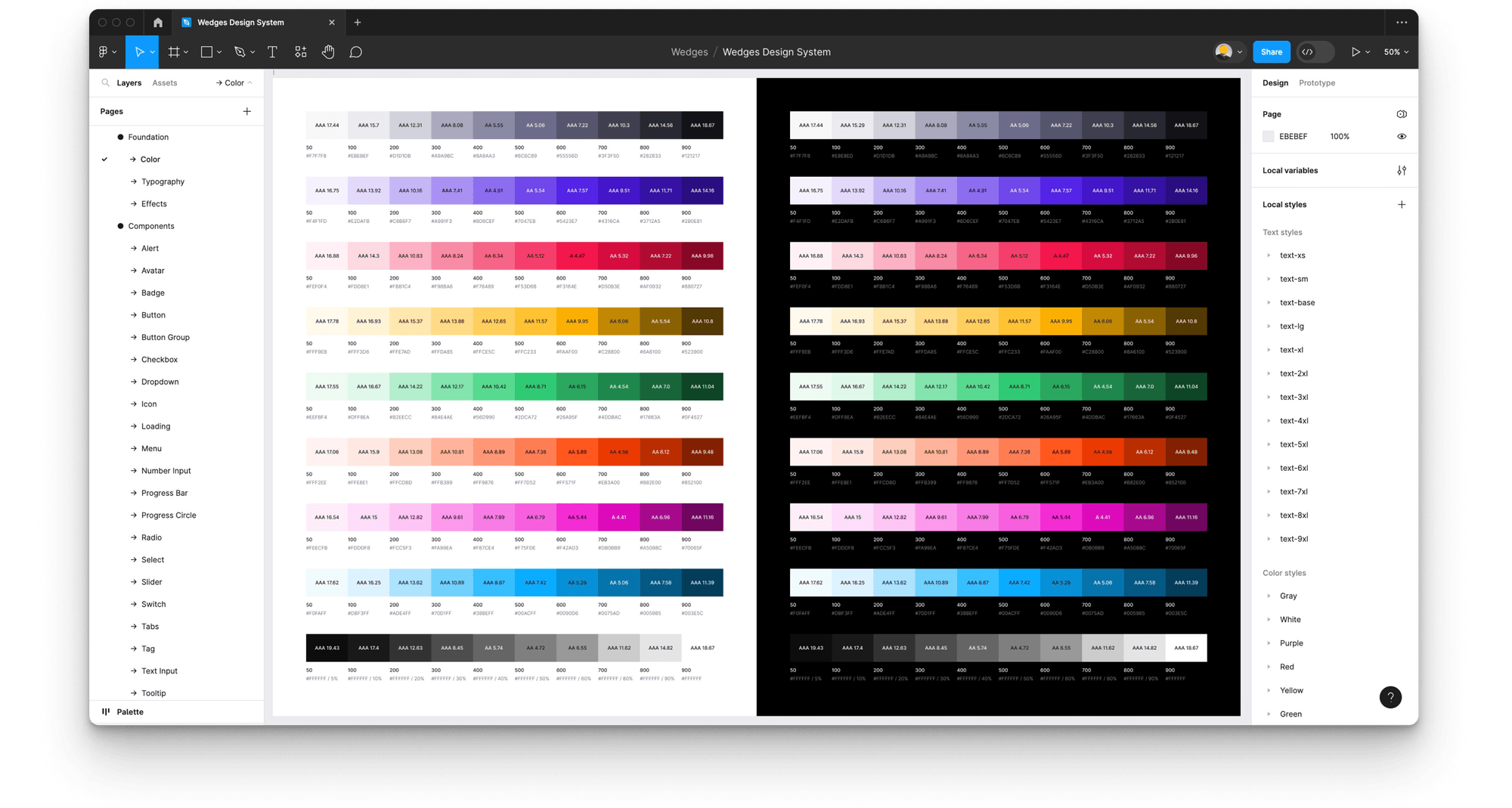 Wedges — Design System for Figma • Lemon Squeezy