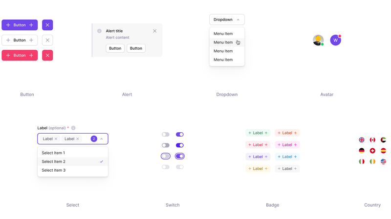 Wedges — Open-source UI components for React • Lemon Squeezy