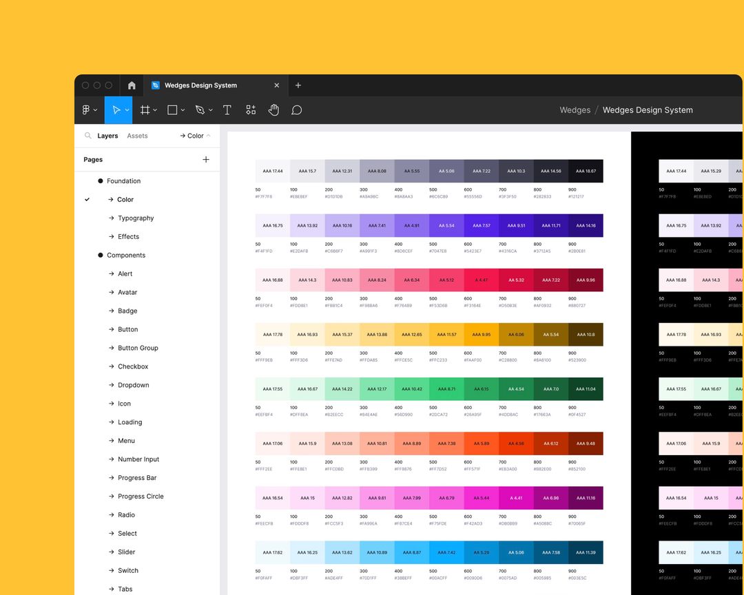 Wedges — Open-source UI components for React • Lemon Squeezy