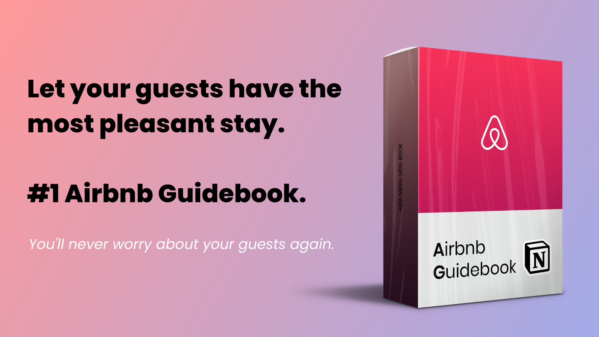 #1 Airbnb Guidebook - Notionland Template Gallery
