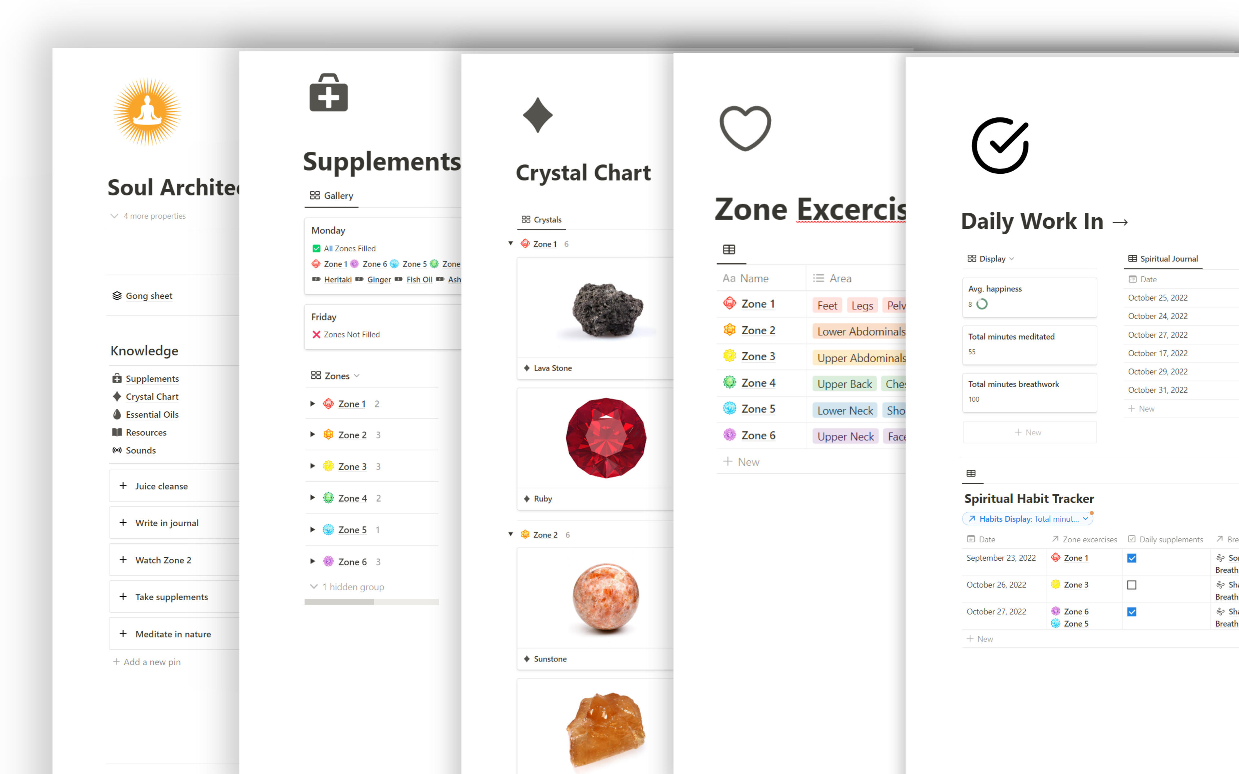 Soul Architect - Notionland Template Gallery