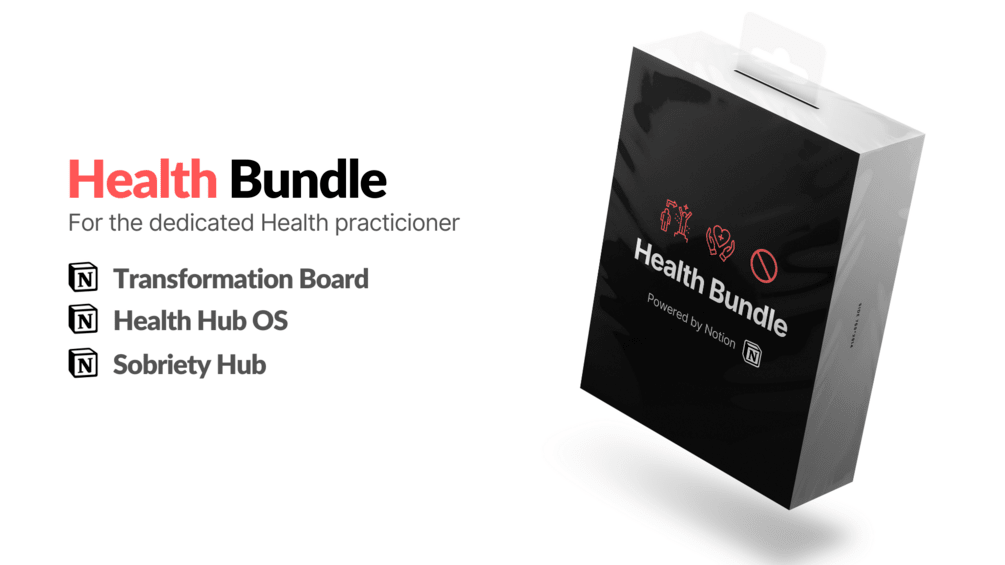 Health Bundle - Notionland Template Gallery