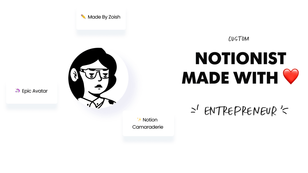 Notionist Avatar - Notionland Template Gallery