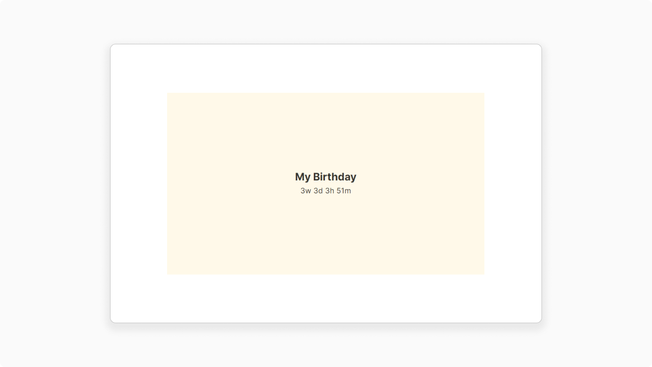 The Best Free Notion Countdown Widgets - Notionland Blog