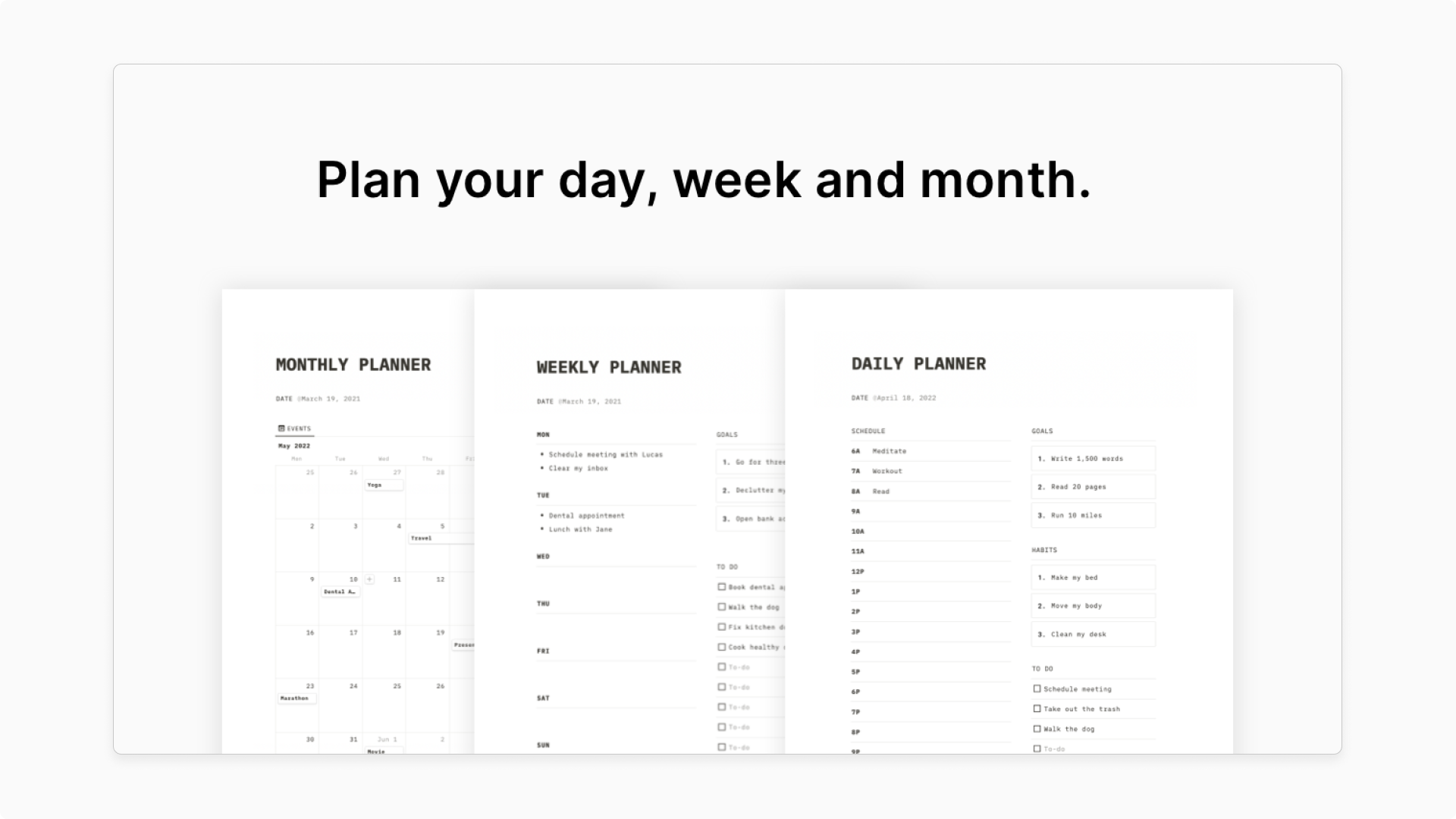 The Best 15 Notion Daily Planner Templates - Notionland Blog