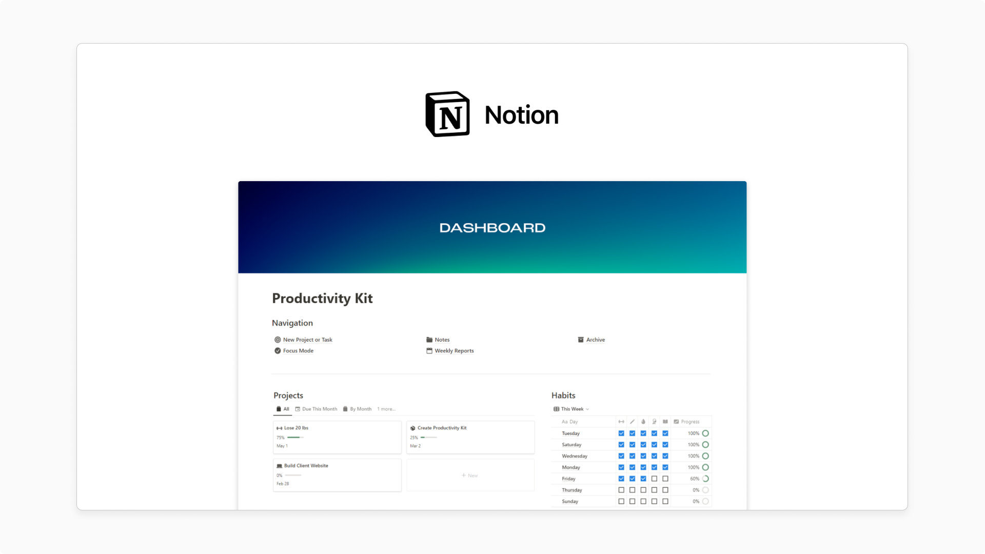 The Best 15 Notion Daily Planner Templates - Notionland Blog