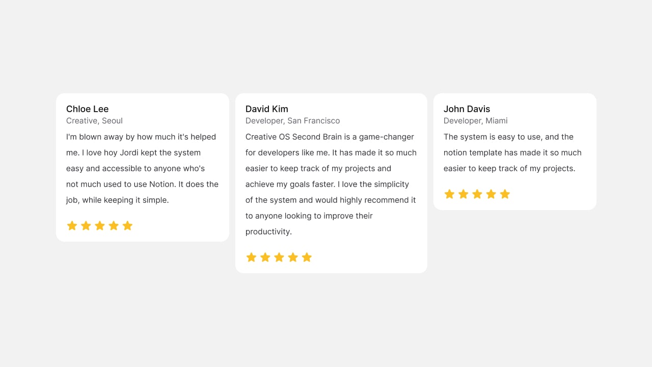 Creative OS · Second Brain - Notionland Template Gallery
