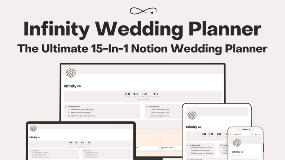 INFINITY - Notionland Template Gallery