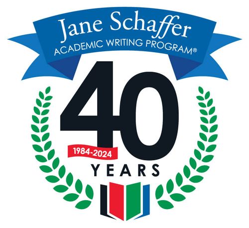 The Jane Schaffer Academic Writing Program | JaneSchaffer.com