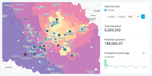 Using Spatial Interaction Models to Predict Behaviors