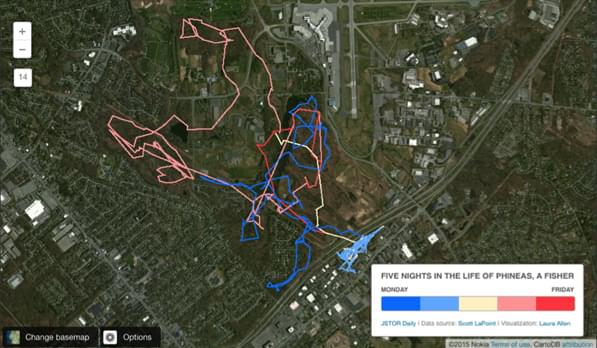 Map of the Week: Trailing Fishers in the Suburbs