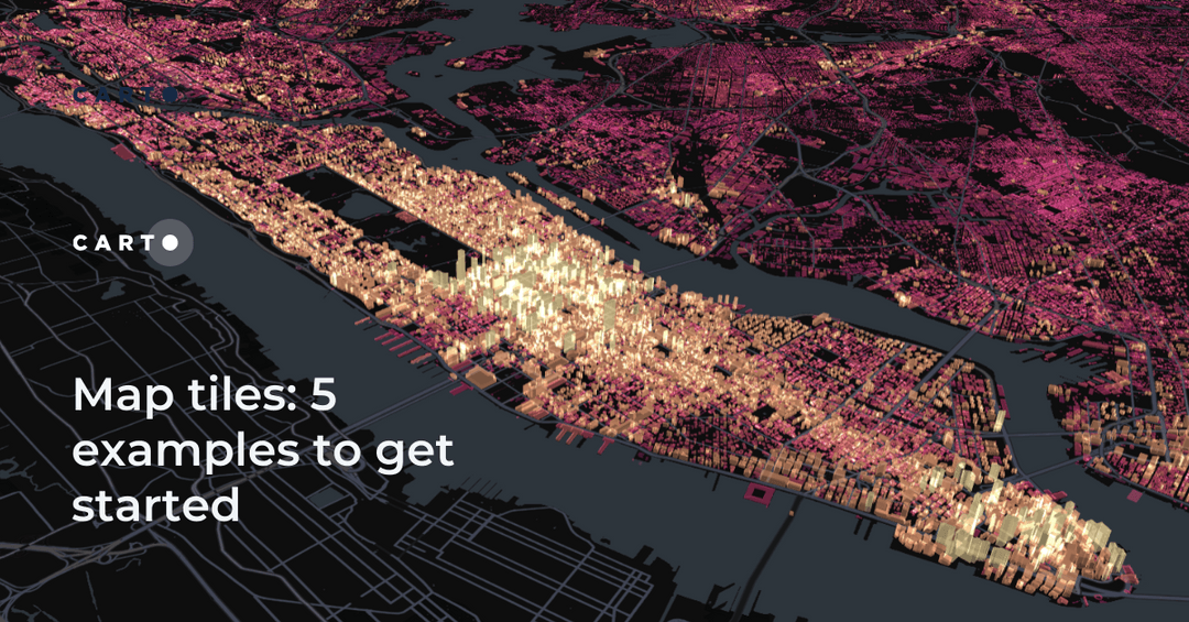 Map tiles: 5 examples to get started