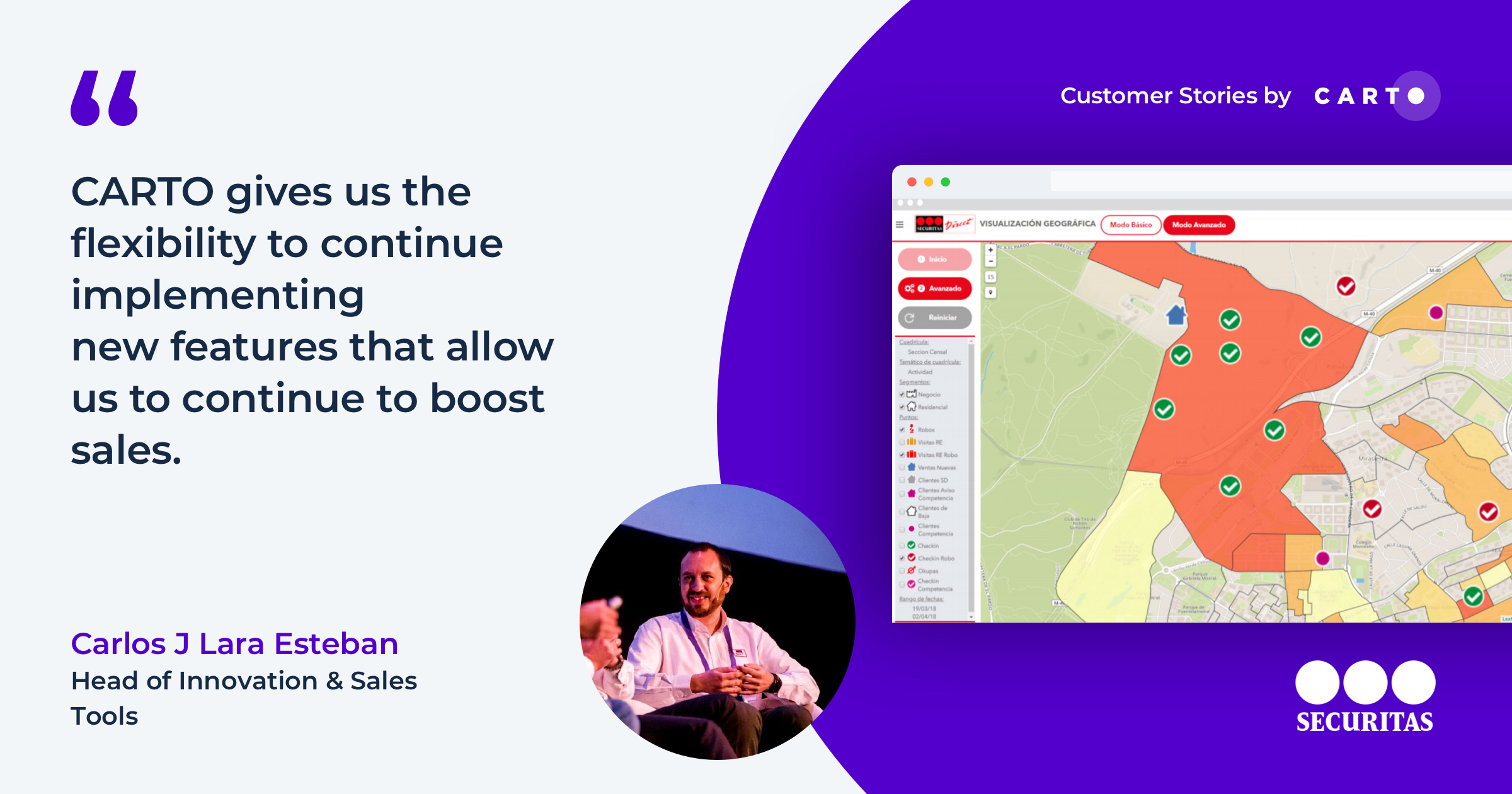 Securitas: Sales Territory Analytics | CARTO