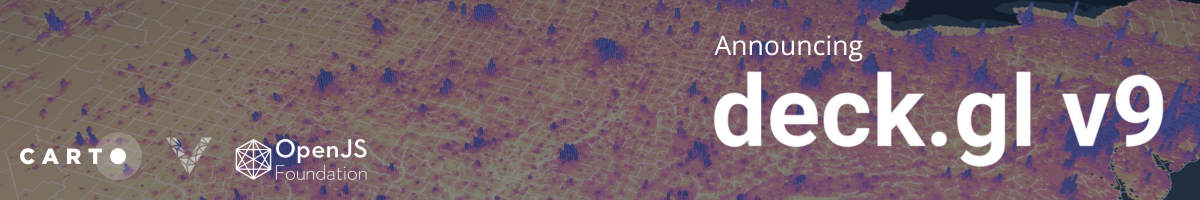 Announcing Deck.gl v9: WebGPU ready & with TypeScript support