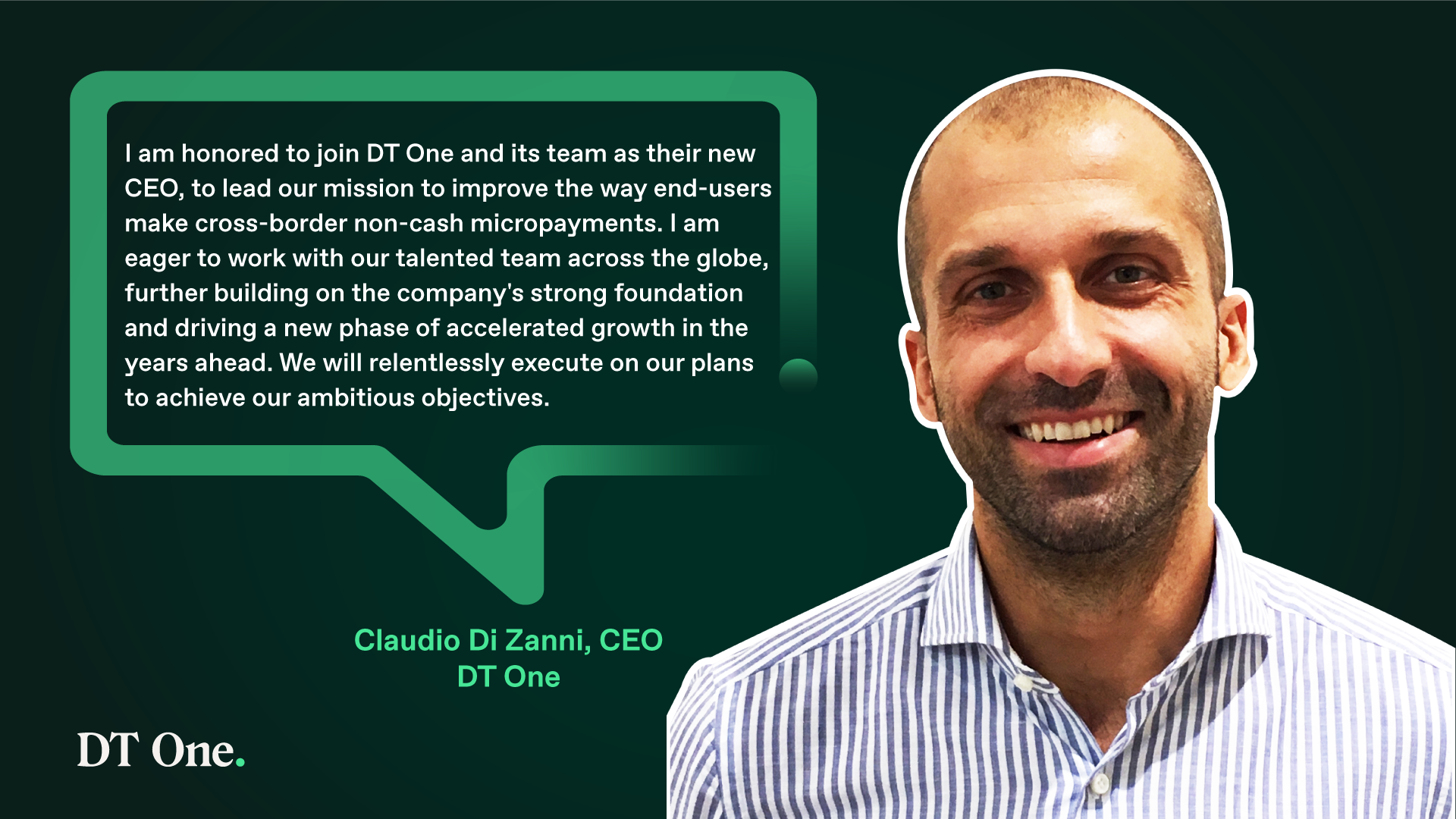 DT One Welcomes New CEO to Drive Accelerated Growth in the Next Chapter ...