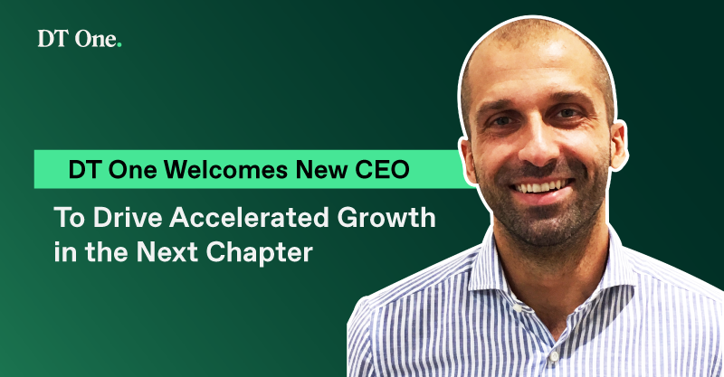 DT One Welcomes New CEO to Drive Accelerated Growth in the Next Chapter ...