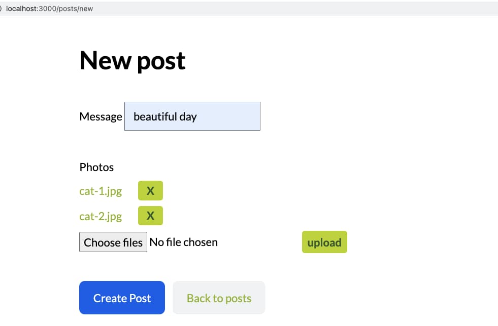 How to use Active Storage for uploading files in Rails