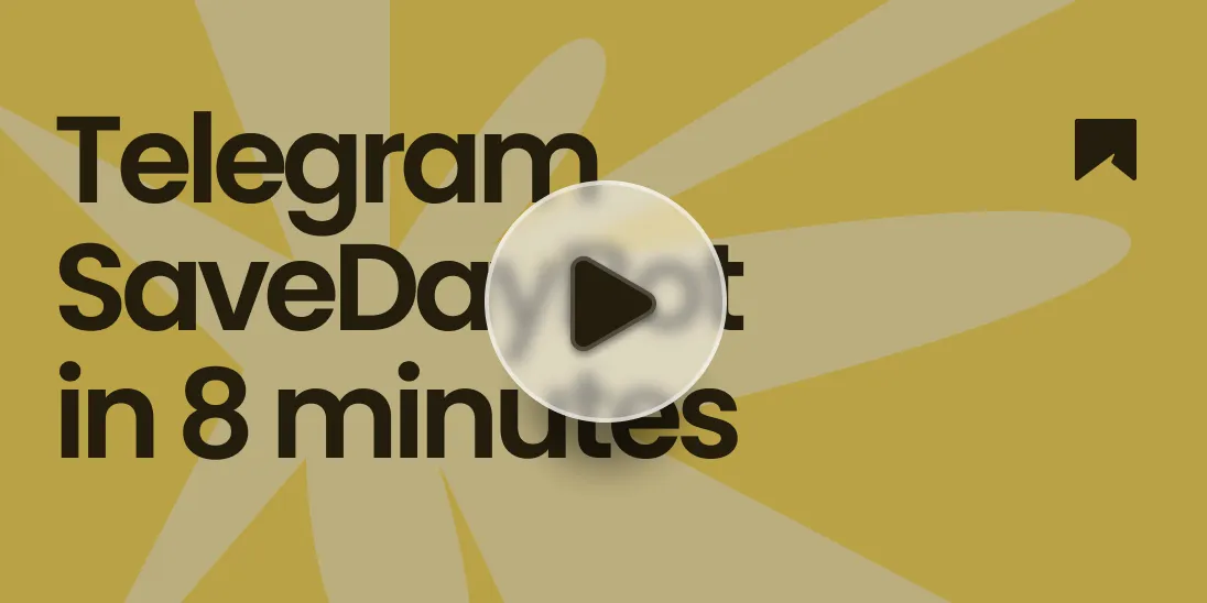 SaveDay - Your knowledge super smart hub