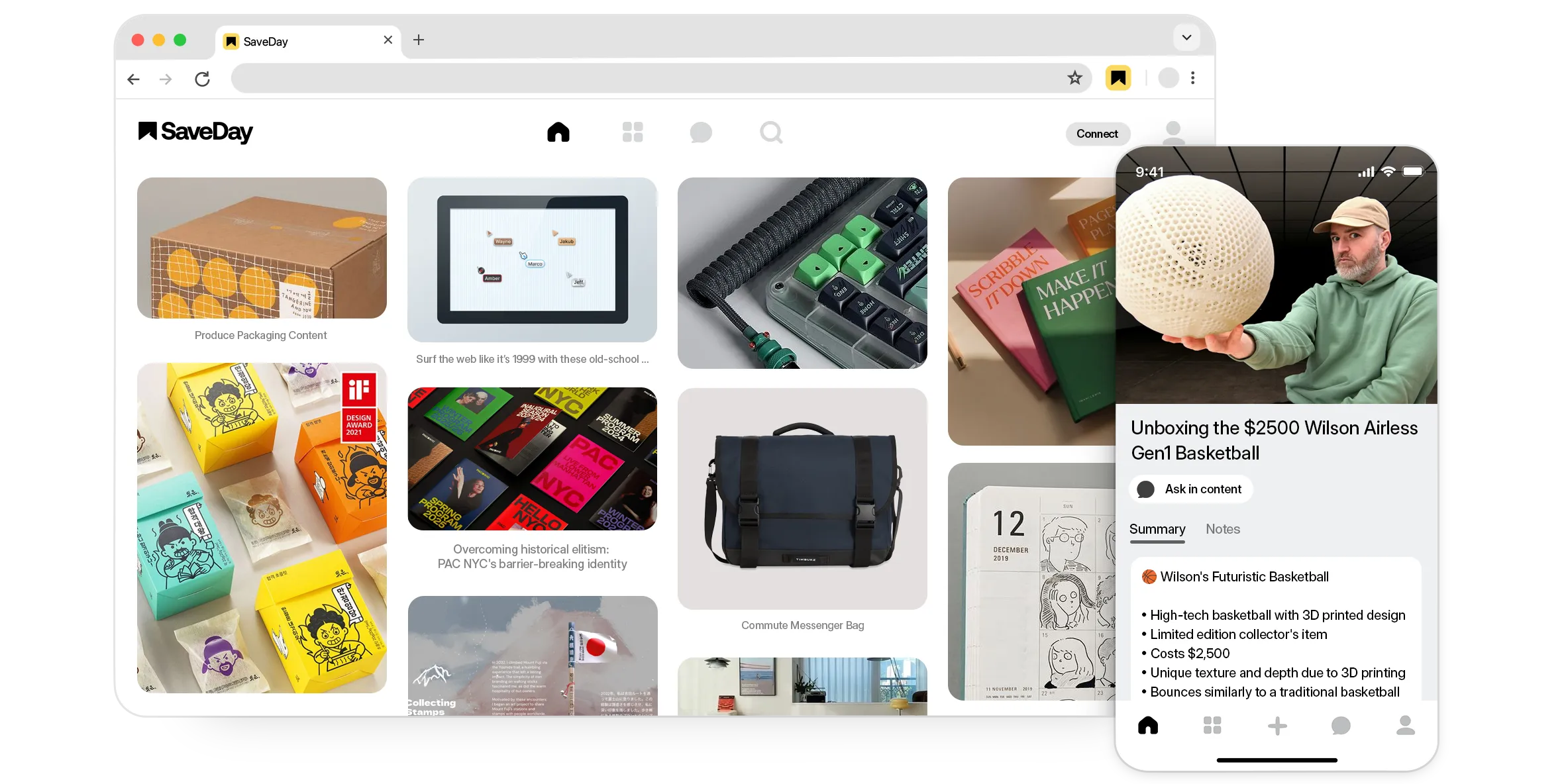 SaveDay - Your Super Smart Knowledge Hub
