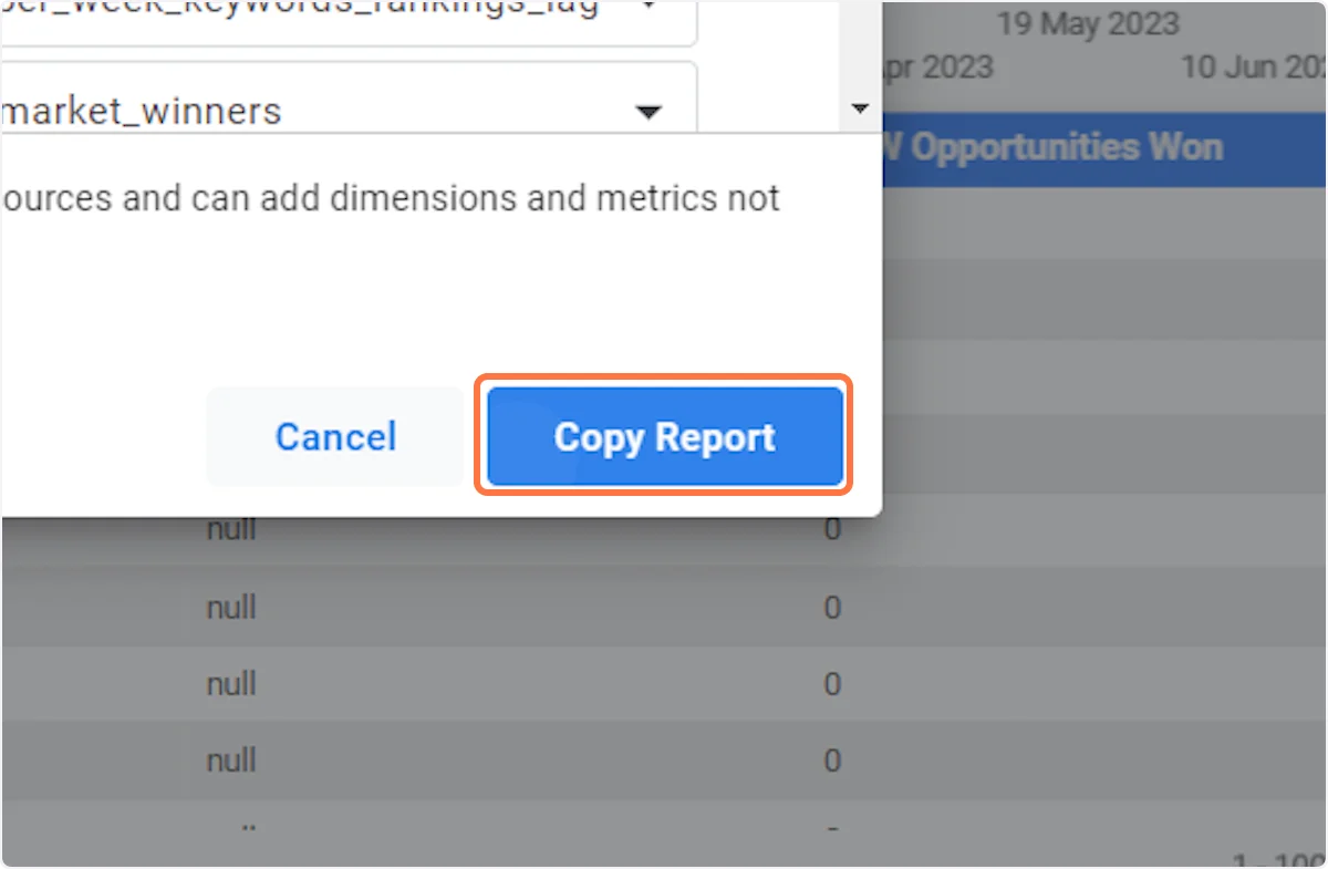 Complete Data Studio Monthly SEO Reporting template