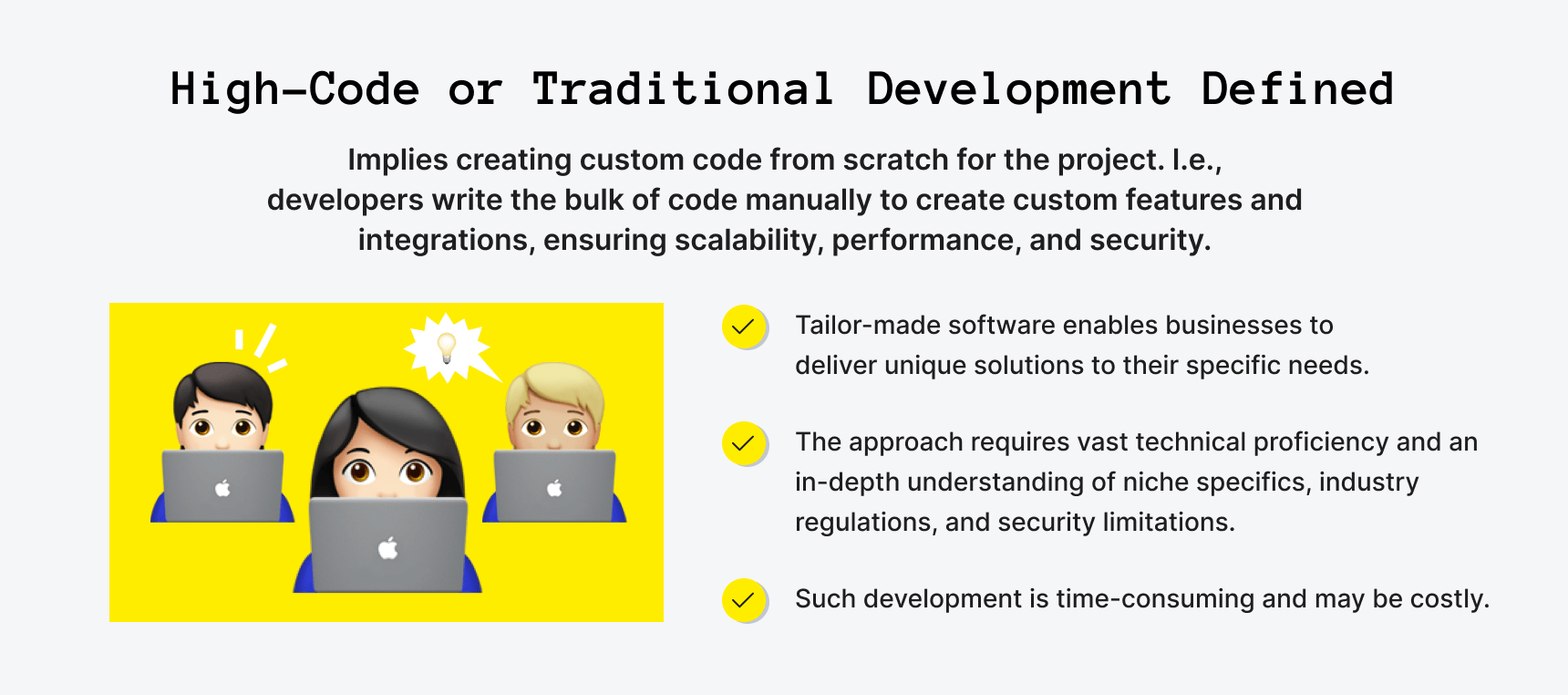 Low-Code vs Traditional Development: What’s the Difference?