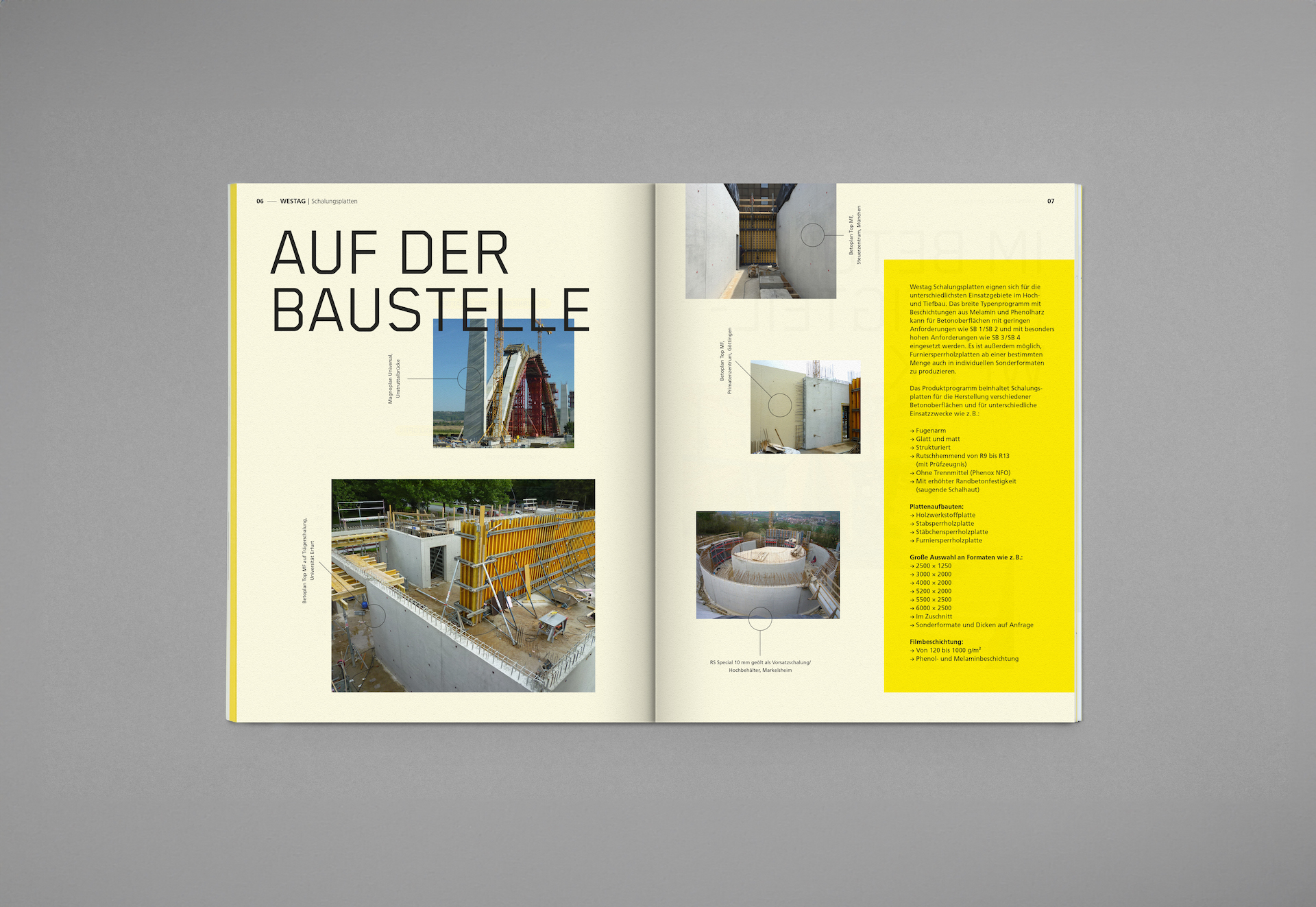 Westag Schalungsplatten – Lamoto Design Studio