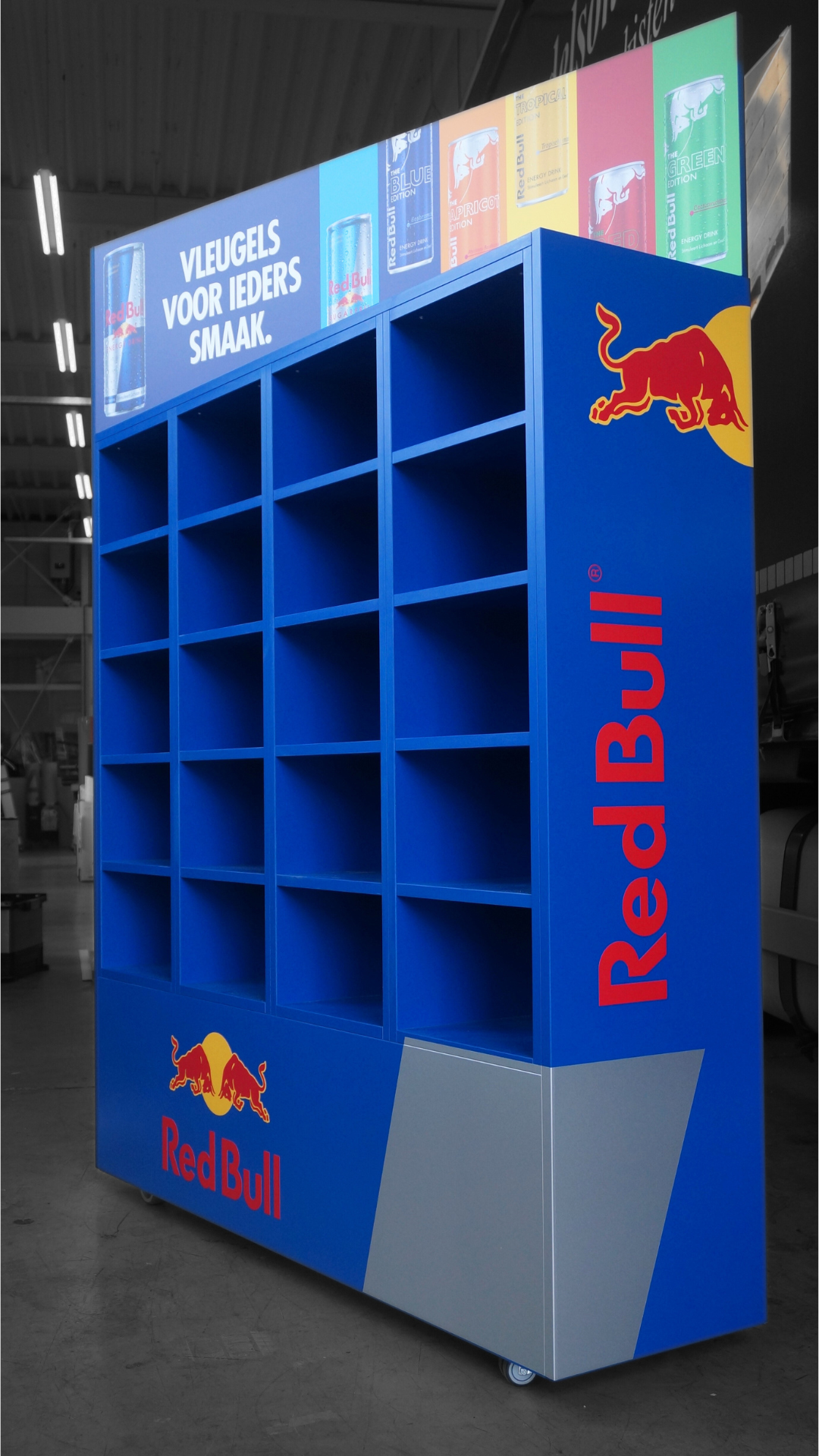 Eyecatcher displays voor Red Bull! | Reclasign