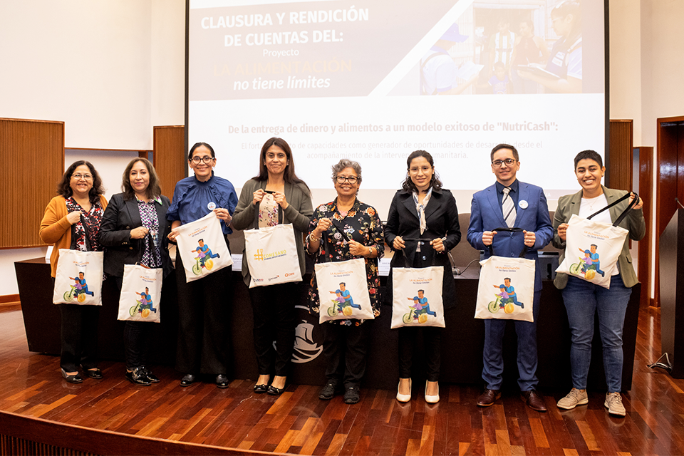Pulso PUCP participó en la clausura del proyecto "La alimentación no ...