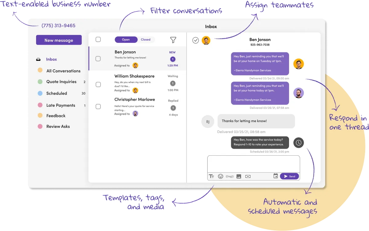 Team Inbox Features - MessageDesk