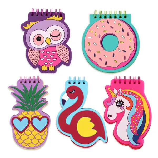 Kawaii Die-Cut Spiral Notebooks: Unique & Fun | Interwell