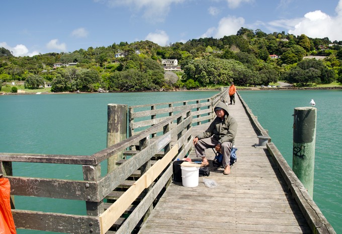 Fishing without a boat - Auckland's top fishing wharfs