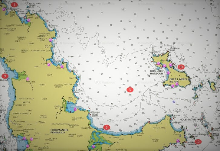 Destination Northern Coromandel to Mayor Island