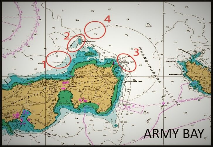 Auckland Kayak Spots - Army Bay