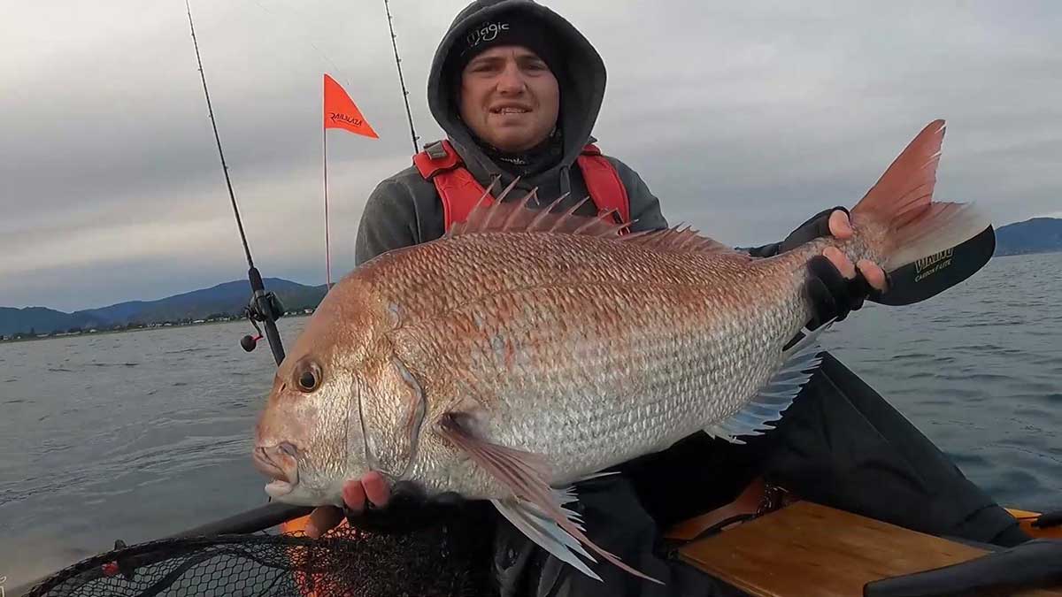 Kapiti Island kayak fishing - part one